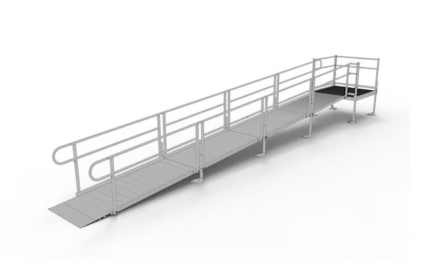Modular Ramps With Rails : Valley Healthcare Supply Merced